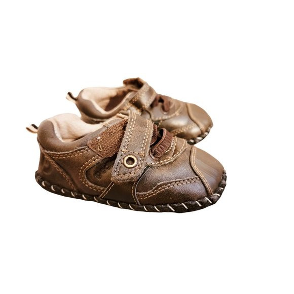 pediped | Shoes | Pediped Brown 218 Month Leather Shoe | Poshmark